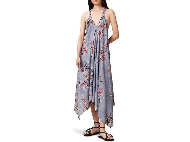 (取寄) オールセインツ レディース リル ドレス AllSaints women Lil Dress Adena Dusty Blue