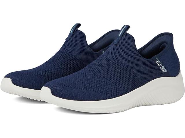 (取寄) スケッチャーズ レディース ウルトラ フレックス 3.0 - スムース ステップ ハンズ フリー スリップ-インス SKECHERS women Ultra Flex 3.0 - Smooth Step Hands Free Slip-Ins Navy