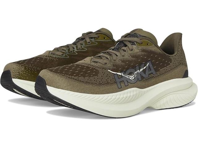 (取寄) ホカオネオネ メンズ マッハ 6 Hoka men Mach 6 Antique Olive/Truffle Salt