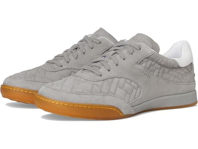 (取寄) コールハーン レディース グランドプロ スニーカー Cole Haan women Grandpro Jazlyn Sneakers Frost Gray Suede/White Leather