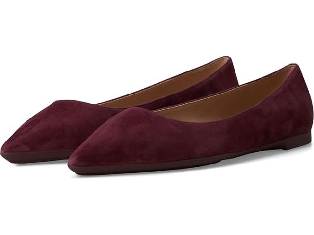 (取寄) コールハーン レディース グランド アンビション 2.0 アンジェリーナ バレエ フラッツ Cole Haan women Grand Ambition 2.0 Angelina Ballet Flats Black Garnet Suede