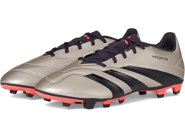 (取寄) アディダス メンズ プレデター クラブ フットボール ブーツ フレキシブル グランド adidas men adidas Predator Club Football Boots Flexible Ground Platin llic/Aurora Black/Turbo