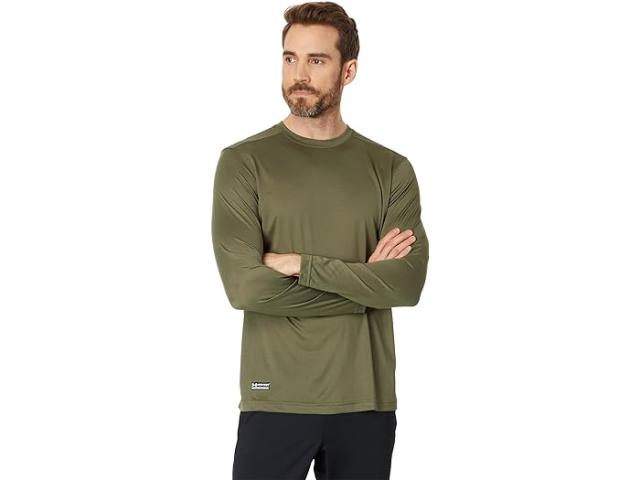 (取寄) アンダーアーマー メンズ Ua タック テック 長袖 Tシャツ ロンT Under Armour men Under Armour UA Tac Tech Long Sleeve Tee Marine OD Green