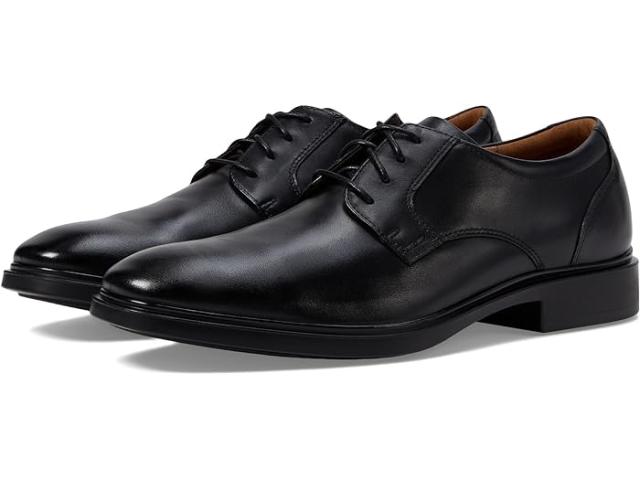 (取寄) フローシャイム メンズ フォアキャスト ウォータープルーフ プレーン トゥ オックスフォード Florsheim men Florsheim Forecast Waterproof Plain Toe Oxford Black Smooth