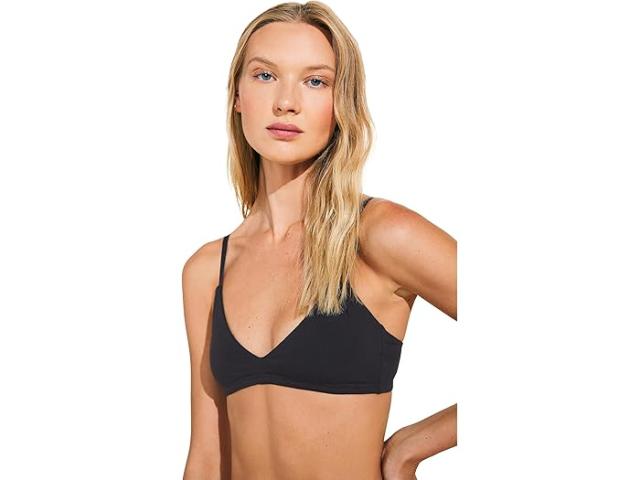 (取寄) エバージェイ レディース ピマ ストレッチ コットン ブラレット Eberjey women Pima Stretch Cotton Bralette Black 1