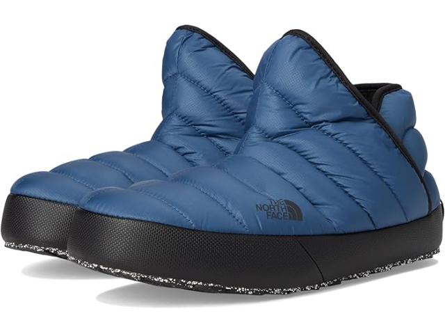 (取寄) ノースフェイス メンズ サーモボール トラクション ブーツィーズ The North Face men ThermoBall Traction Bootsies Shady Blue/TNF Black