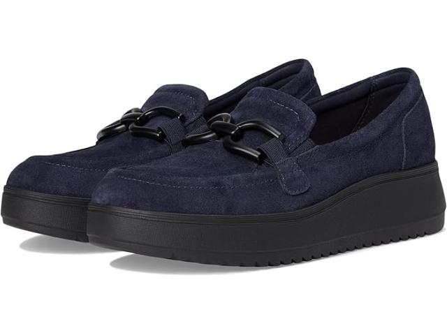 (取寄) クラークス レディース トップ Clarks women Zylah Top Navy Suede