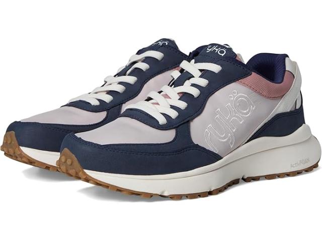 (取寄) ライカ レディース ジョグ オン スリッポン スニーカー Ryka women Jog On Slip On Sneaker Lilac/Navy