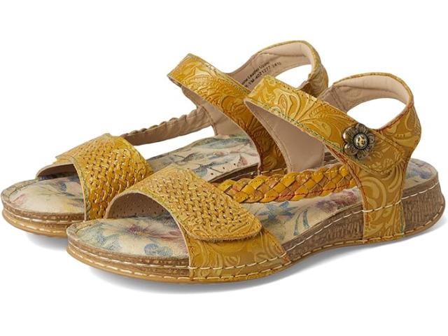 (取寄) ラルティストバイスプリングステップ レディース ポピュラー L'Artiste by Spring Step women Popular Yellow Multi