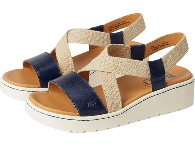 (取寄) ボーン レディース カサディ Born women Kasady Navy/Indaco