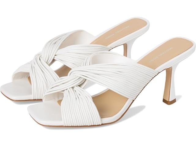 (取寄) マイケルコース レディース アレッシア ミュール サンダル MICHAEL Michael Kors women Alessia Mule Sandal Optic White