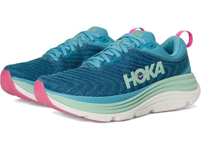 (取寄) ホカオネオネ レディース ガビオータ 5 Hoka women Gaviota 5 Alpine Blue/Jadeite