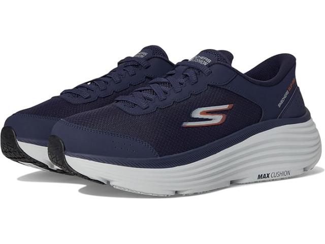 (取寄) スケッチャーズ メンズ ハンズ フリー スリップ-インス マックス クッショニニグ エンデバー SKECHERS men SKECHERS Hands Free Slip-ins Max Cushioning Endeavour Navy/Orange