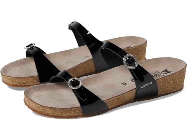 (取寄) メフィスト レディース イデリア Mephisto women Mephisto Idelya Black Patent Leather