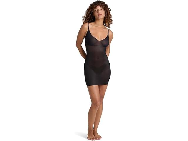 (取寄) コマンドー レディース フェザーライト コントロール フル スリップ Commando women Featherlight Control Full Slip Black