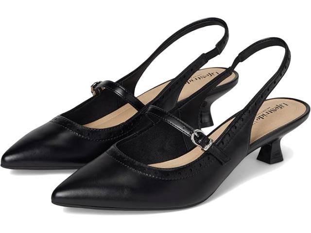 (取寄) ライフストライド レディース マリリン スリングバック シューズ LifeStride women Marilyn Slingback Shoes Black
