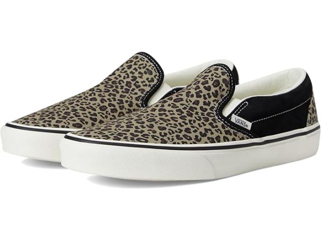 (取寄) バンズ クラシック スリッポン Vans Classic Slip-On Black/Leopard
