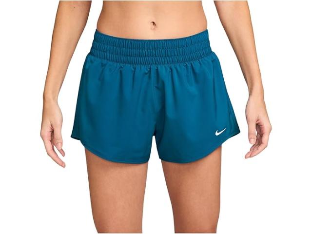 (取寄) ナイキ レディース ワン ドライ-フィット ミッドライズ 3 ブリーフ-ラインド ショーツ Nike women One Dri-FIT Mid-Rise 3