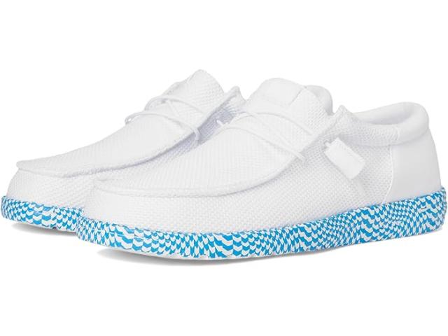 (取寄) ヘイ デュード メンズ ウォーリー ファンク ワープト ゲオ Hey Dude men Wally Funk Warped Geo White/Brilliant Blue