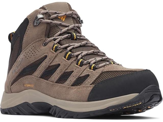 (取寄) コロンビア メンズ クレストウッド ミッド ウォータープルーフ Columbia men Columbia Crestwood Mid Waterproof Cordovan/Squash 1