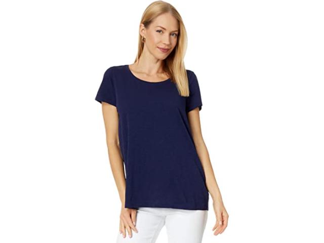 (取寄) リリー ピュリッツァー レディース エッタ スクープ ネック Lilly Pulitzer women Lilly Pulitzer Etta Scoop Neck True Navy