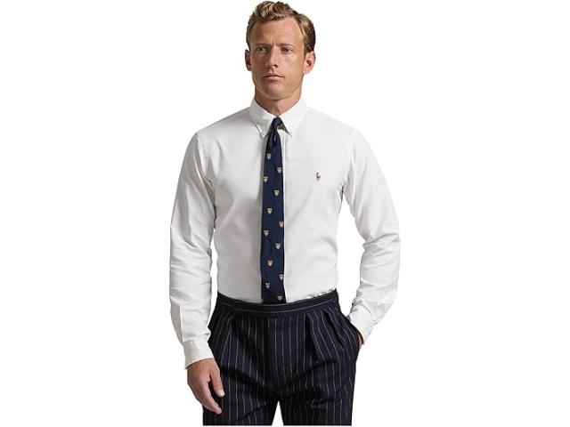 (取寄) ラルフローレン メンズ クラシック フィット パフォーマンス オックスフォード シャツ Polo Ralph Lauren men Classic Fit Performance Oxford Shirt White