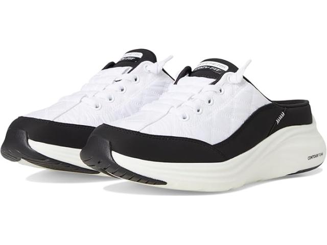 (取寄) スケッチャーズ レディース コンツアー フォーム - コージー フィット SKECHERS women Contour Foam - Cozy Fit White/Black