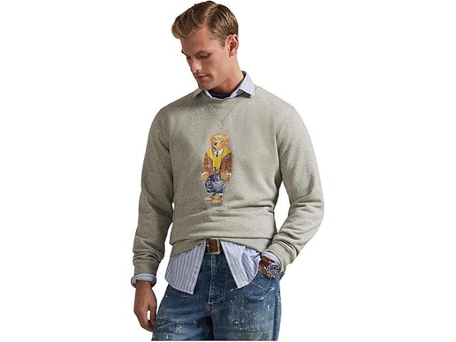 (取寄) ラルフローレン メンズ ポロ ベアー フリース スウェットシャツ Polo Ralph Lauren men Polo Bear Fleece Sweatshirt Loft Heather/Heritage Bear