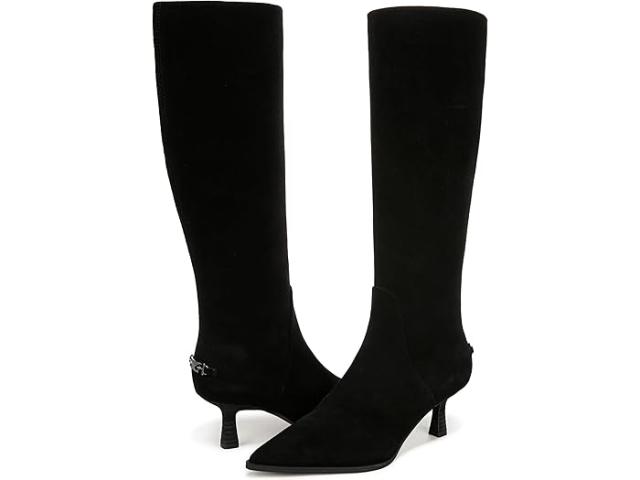 (取寄) サーカスNYバイサムエデルマン レディース ユリア ワイド カーフ Circus NY by Sam Edelman women Circus NY by Sam Edelman Yulia Wide Calf Black Suede Wide Calf