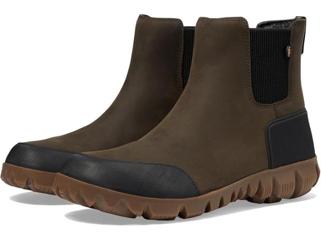 (取寄) ボグス メンズ アーケータ アーバン レザー チェルシー Bogs men Arcata Urban Leather Chelsea Chocolate 1
