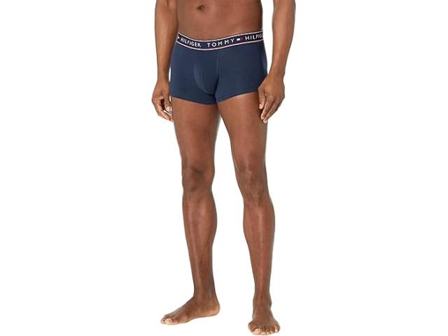 (取寄) トミーヒルフィガー メンズ コットン ストレッチ 3-パック トランクス   men   Cotton Stretch 3-Pack Trunks Mahogany