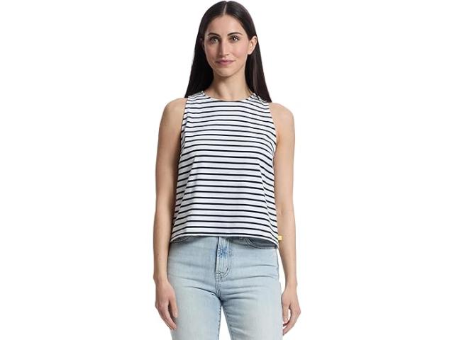 (取寄) リラ P レディース ミックスド メディア タンク Lilla P women Mixed Media Tank Dark Navy Stripe