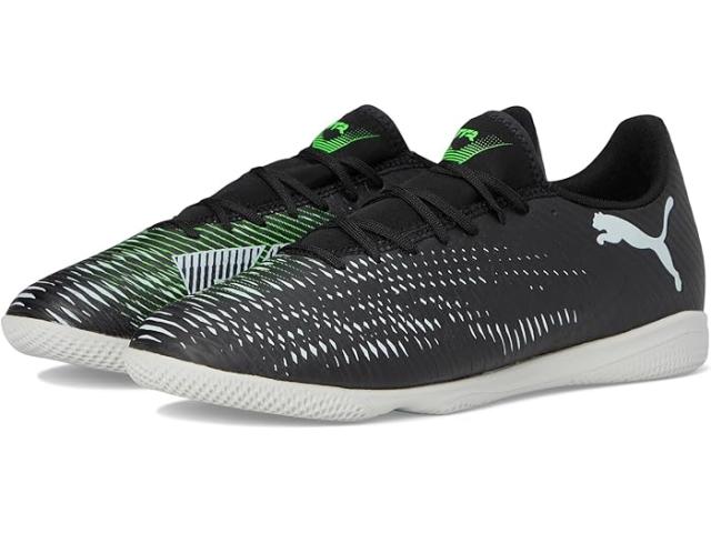 (取寄) プーマ メンズ フューチャー 8 プレイ インドア トレーナー サッカー シューズ PUMA men Future 8 Play Indoor Trainer Soccer Shoes Puma Black-Cool Light Gray-Fluo Green