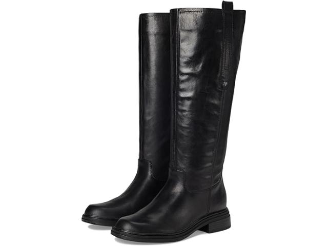 (取寄) ナチュラライザー レディース ニー ハイ ブーツ Naturalizer women Ontime Knee High Boots Black Leather