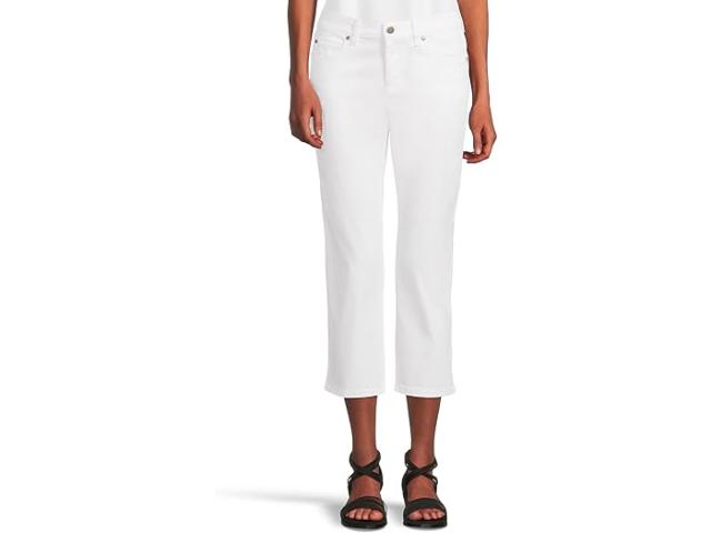 (取寄) アイリーン フィッシャー レディース ストレート クロップド ジーンズ Eileen Fisher women Straight Cropped Jeans White