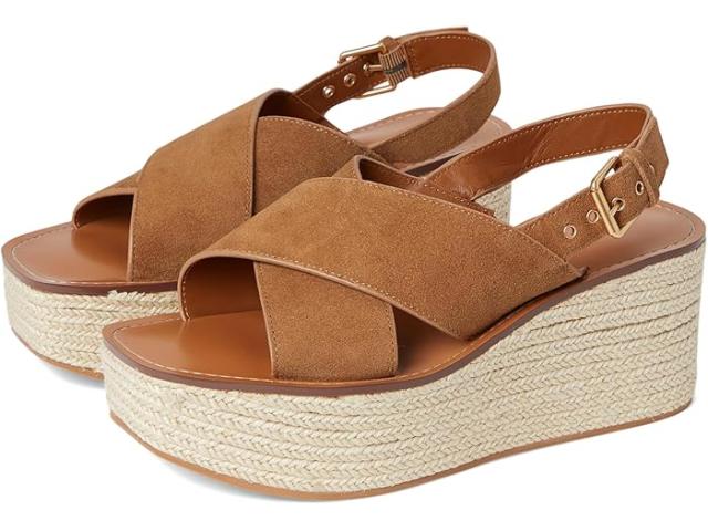 (取寄) メイドウェル レディース ガブリエラ サンダル Madewell women Gabriella Sandals (Flatform) Aged Cognac
