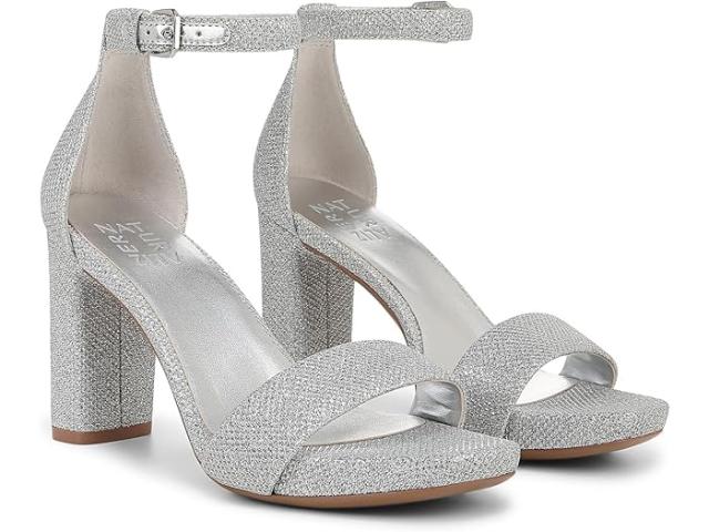 (取寄) ナチュラライザー レディース ジョイ Naturalizer women Joy Silver Fab Fabric