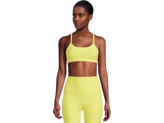 (取寄) ビヨンドヨガ レディース スペースダイ スリム レイサーバック ブラ Beyond Yoga women Spacedye Slim Racerback Bra Citrus Pop Heather