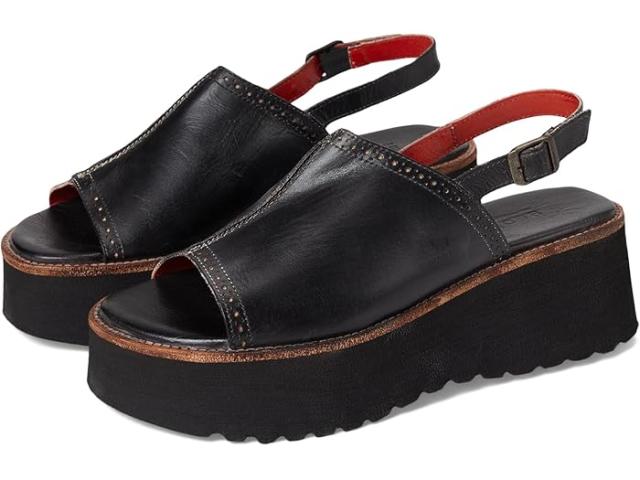 (取寄) ベッドステュ レディース ライブラリー Bed Stu women Library Black Rustic