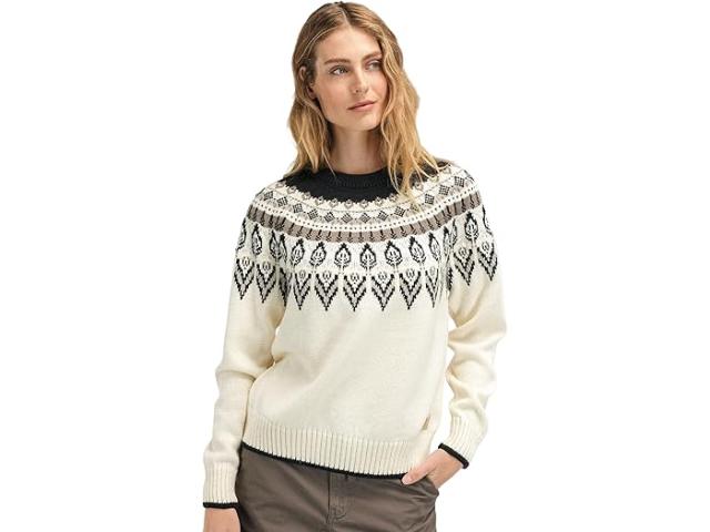 (取寄) ダーレオブノルウェー レディース スーラ セーター Dale of Norway women Sula Sweater Off-White/Coffee/Sandstone