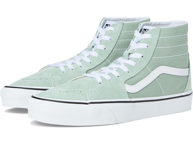 (取寄) バンズ Sk8-ハイ テーパード Vans SK8-HI Tapered Color Theory Gray Olive