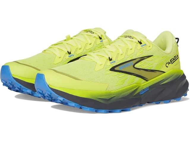 (取寄) ブルックス メンズ カスケーディア 19 Brooks men Cascadia 19 Sunny Lime/Black/Blue