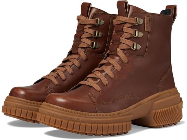(取寄) ソレル レディース ONA アベ ブーツ レース ウォータープルーフ SOREL women ONA AVE Boot Lace Waterproof Velvet Tan/Gum 2