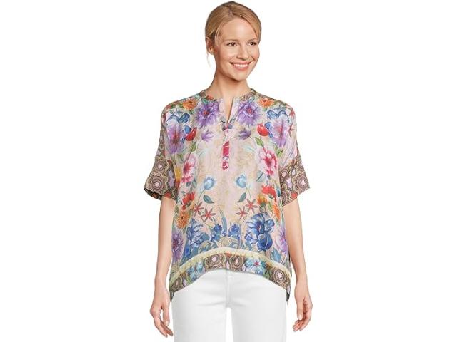 (取寄) ジョニー ワズ レディース ルーエラ ブラウザ Johnny Was women Louella Blouse Deco Scarf