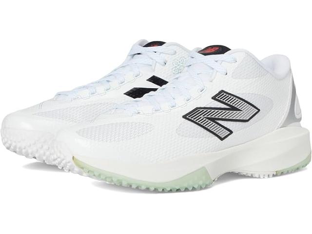 (取寄) ニューバランス メンズ フリーズLX v5 ターフ ロウ ラクロス クリーツ New Balance men FreezeLX V5 Turf Low Lacrosse Cleats White/Black/Silver llic