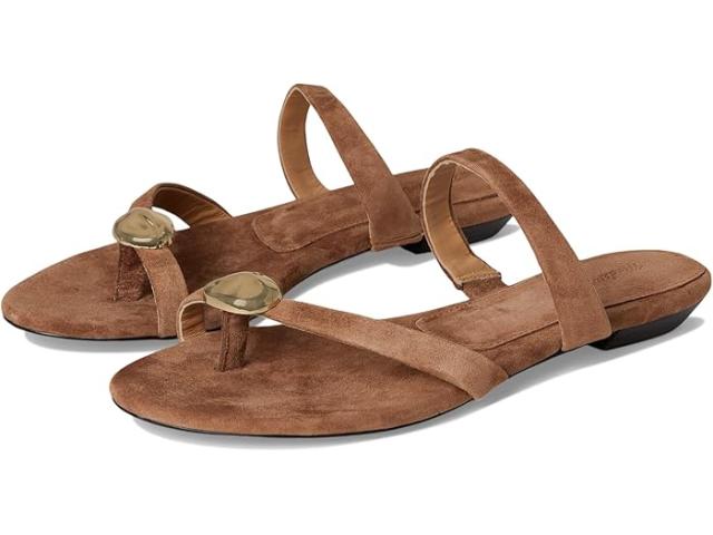 (取寄) メイドウェル レディース セラ ハードウェア トング Madewell women Cera Hardware Thong Aged Cognac