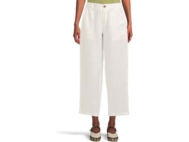 (取寄) サンクチュアリ レディース リラックスド-フィット リネン クルーザー Sanctuary women Relaxed Linen Cruiser Bleached White