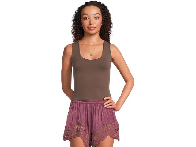 (取寄) フリーピープル レディース クリーン ラインズ マッスル カミ Free People women Clean Lines Muscle Cami French Chocolate