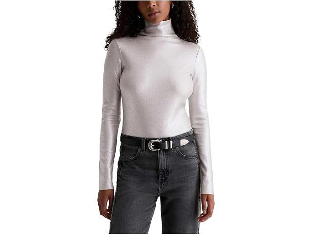 (取寄) AGジーンズ レディース チェルス タートルネック AG Jeans women Chels Turtleneck Powder/Silver