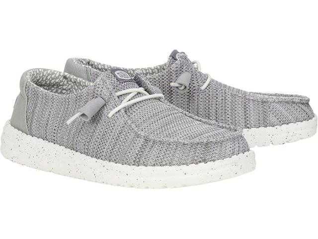 (取寄) ヘイ デュード レディース ウェンディ ストレッチ ソックス Hey Dude women Hey Dude Wendy Stretch Sox Light Grey